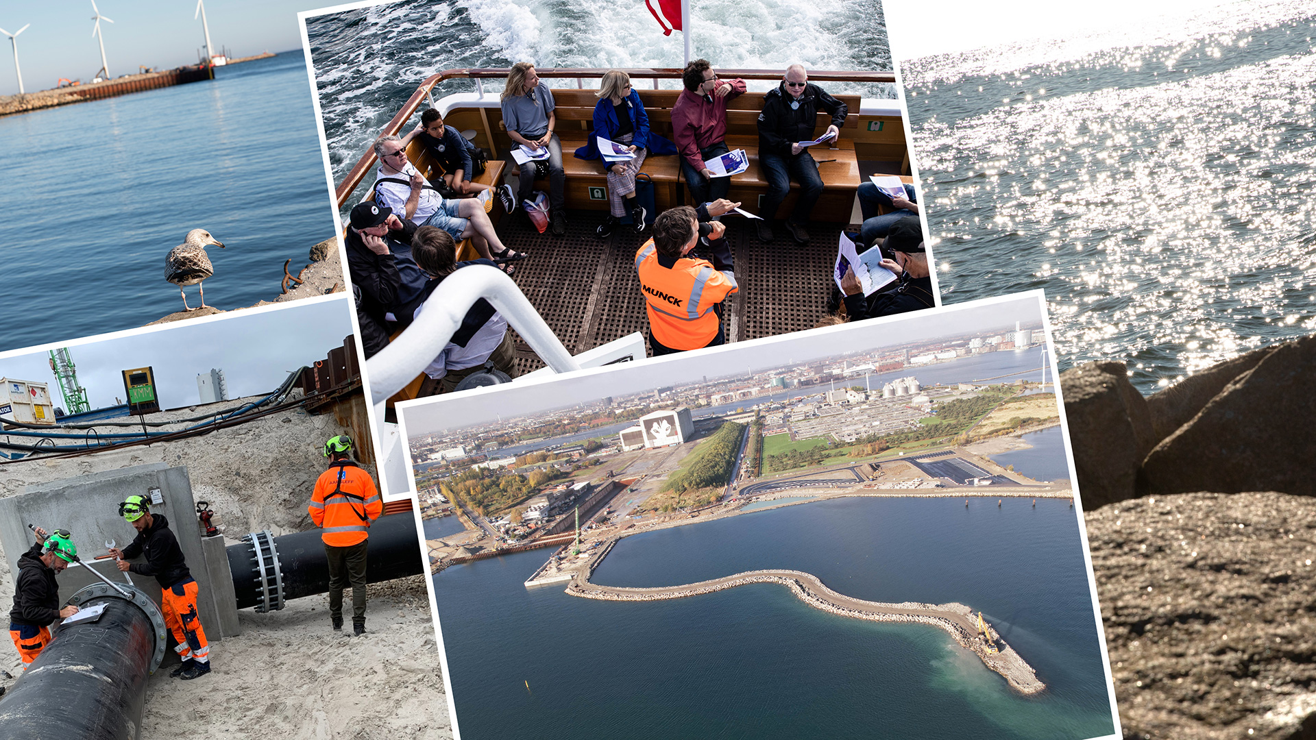 Jordopfyld og nye kajer: Lynetteholms anlægsaktiviteter i juli - By & Havn