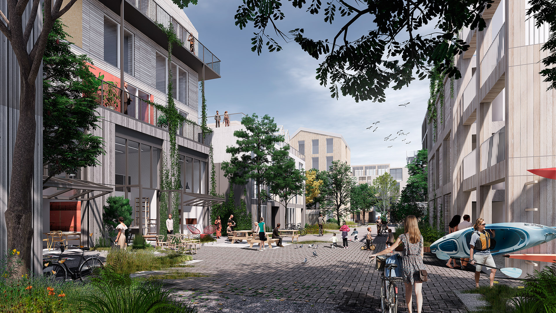 Forslaget ’Her det gror’ vinder arkitektkonkurrence for Stejlepladsen i ... Forslaget ’Her det gror’ vinder arkitektkonkurrence for Stejlepladsen i ...